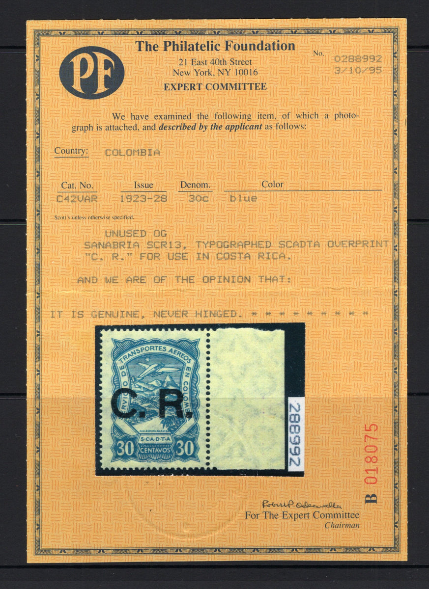 COLOMBIAN AIRMAILS - SCADTA stamps, covers and philately – Latin ...