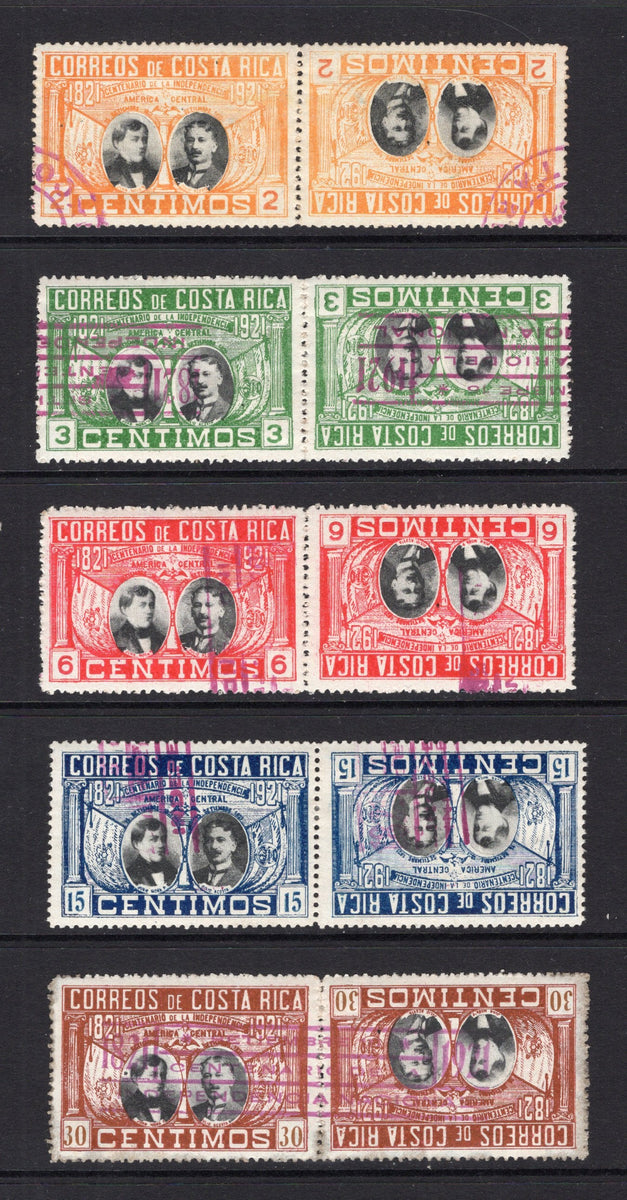 COSTA RICA stamps, covers and philately – Latin American Philatelics