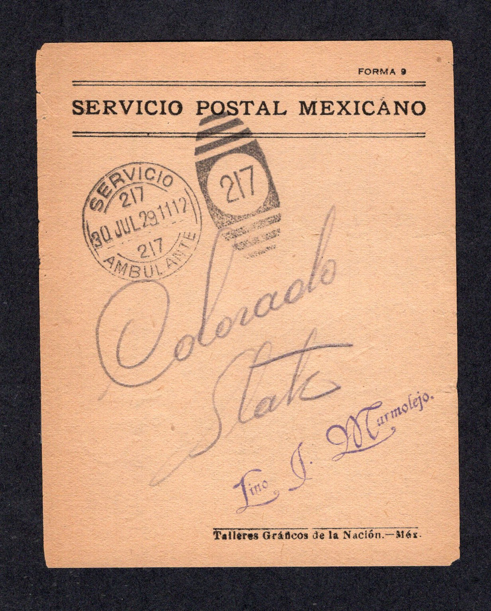 MEXICO stamps, covers and philately – Latin American Philatelics