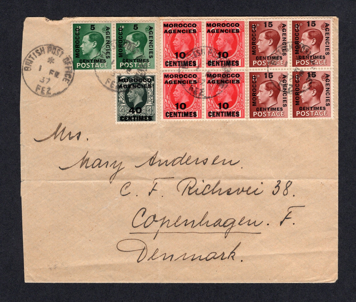 MOROCCO AGENCIES stamps, covers and philately – Latin American Philatelics