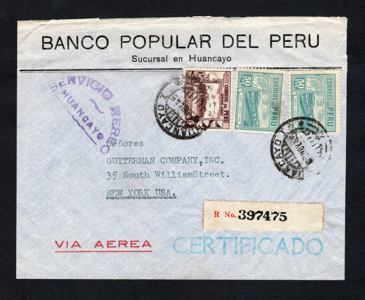 PERU stamps, covers and philately – Latin American Philatelics