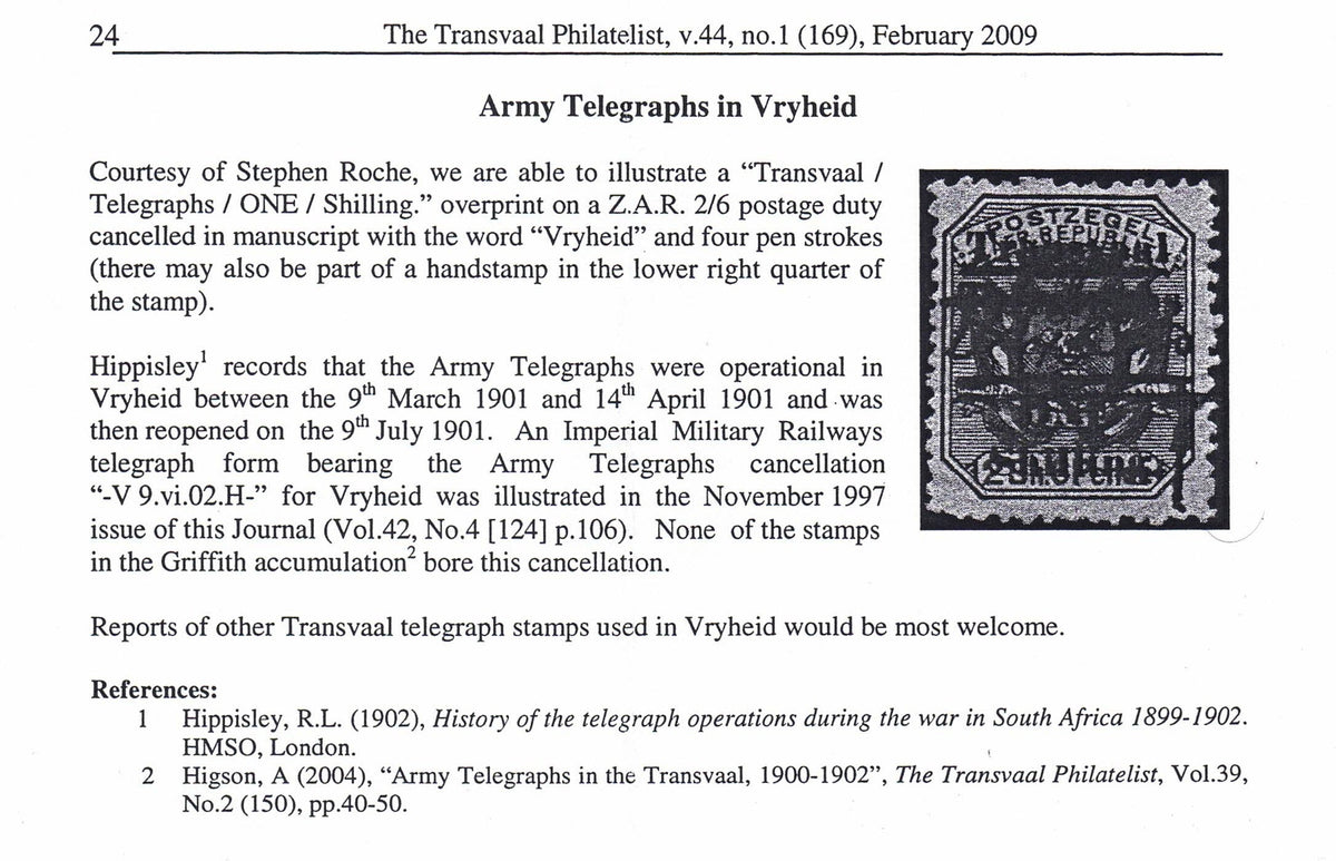 TRANSVAAL stamps, covers and philately – Latin American Philatelics