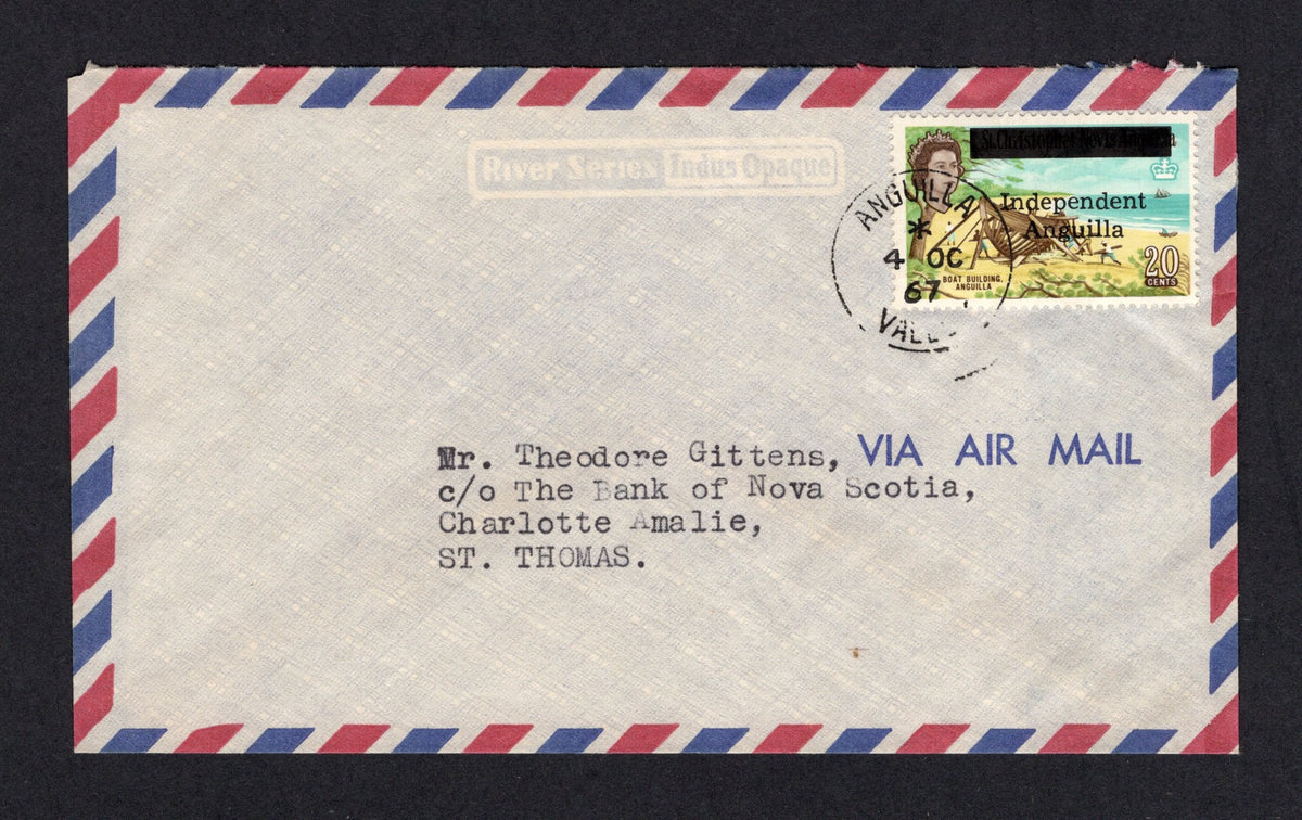 ANGUILLA stamps, covers and philately – Latin American Philatelics