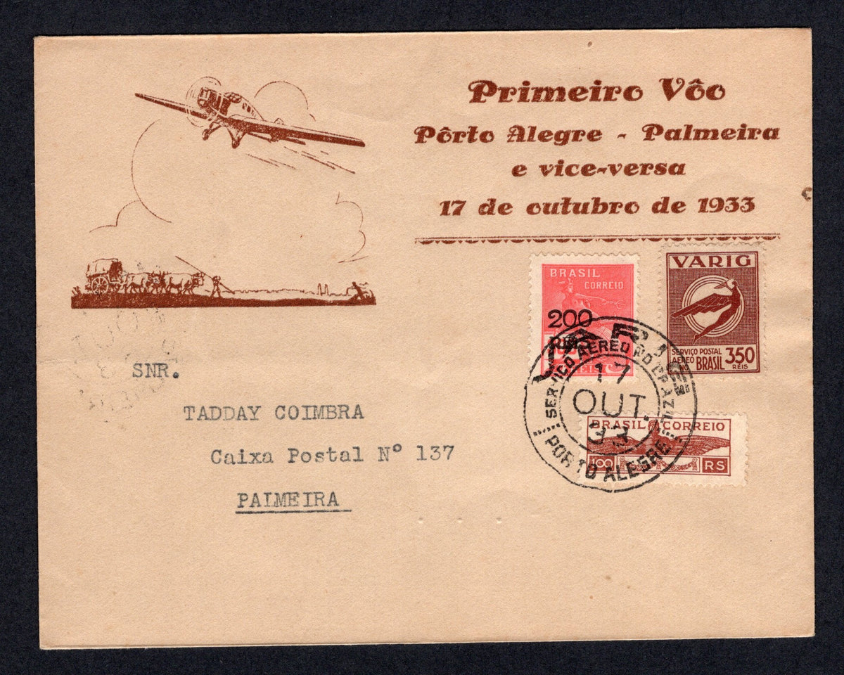 BRAZIL stamps, covers and philately – Latin American Philatelics