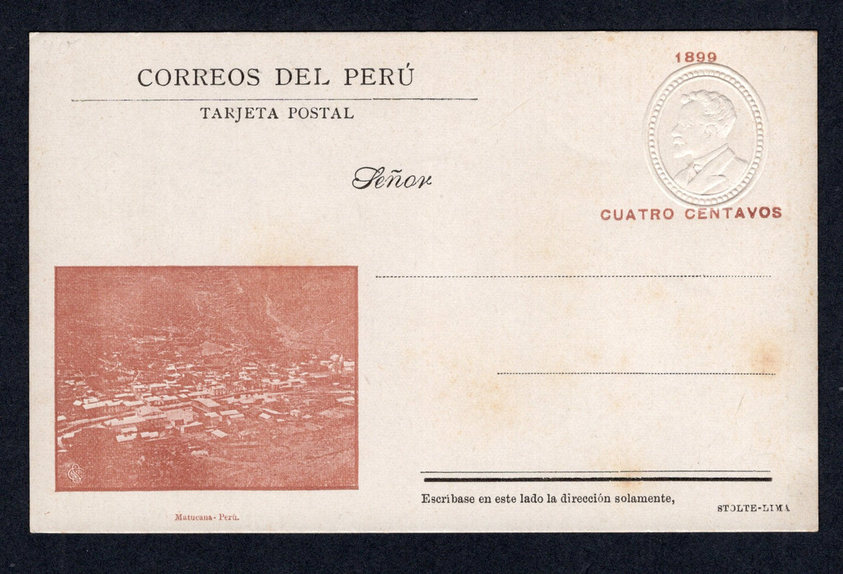 PERU stamps, covers and philately – Latin American Philatelics