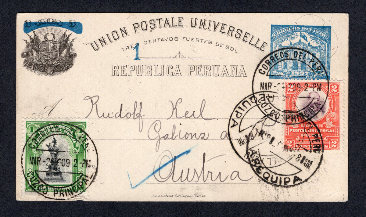 PERU stamps, covers and philately – Latin American Philatelics